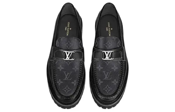 LOUIS VUITTON Major Loafers Monogram
