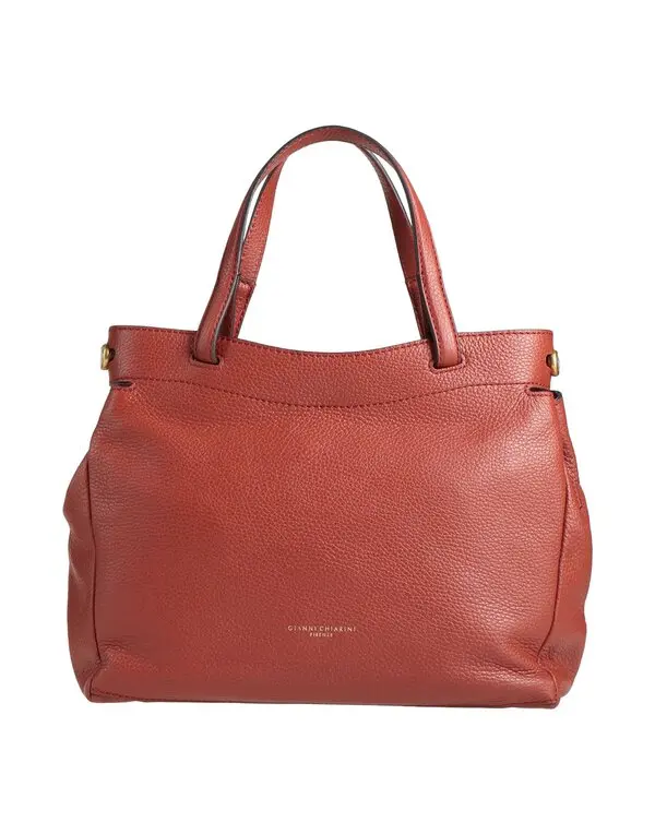 GIANNI CHIARINI Handbag Brick Leather