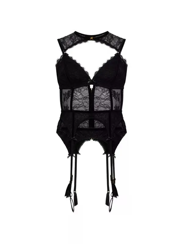 Zimmermann Lace Corset Top - Black