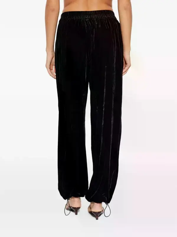 Baum Und Pferdgarten Nazan Velvet-texture Track Pants