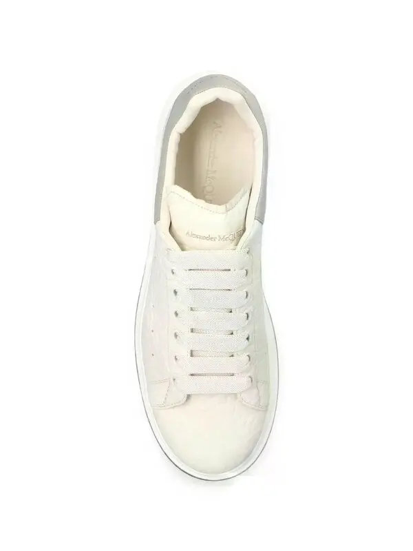 Alexander McQueen Oversized Croc-effect Sneakers