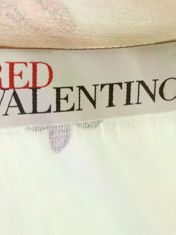 Red Valentino Pleated Midi Dress