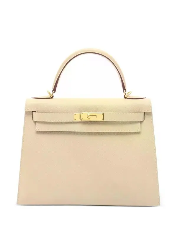 Hermès 2009 Kelly 28 Two-way Handbag - Neutrals