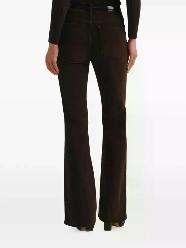 DL1961 Bridget Corduroy-texture Bootcut Jeans