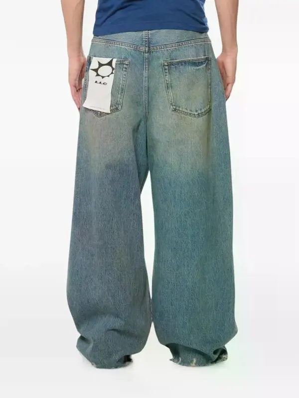 LLC Distressed Loose-fit Jeans
