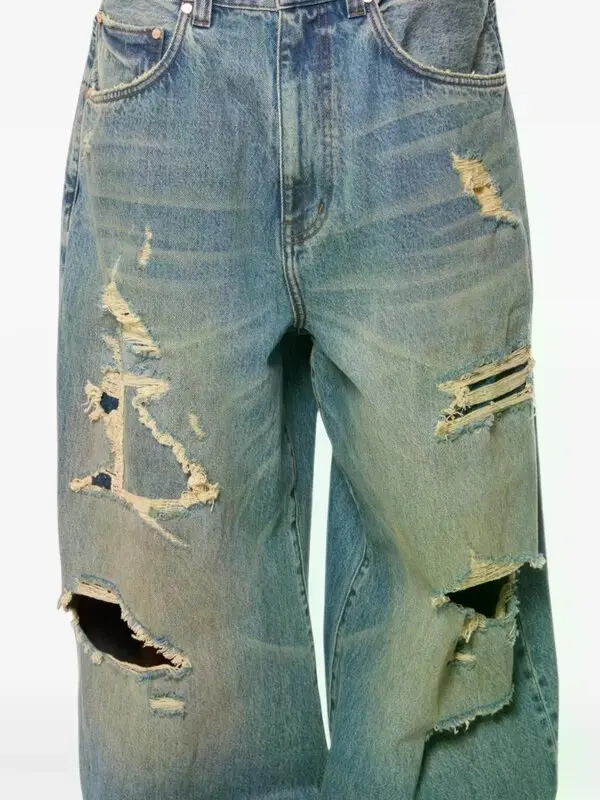 LLC Distressed Loose-fit Jeans