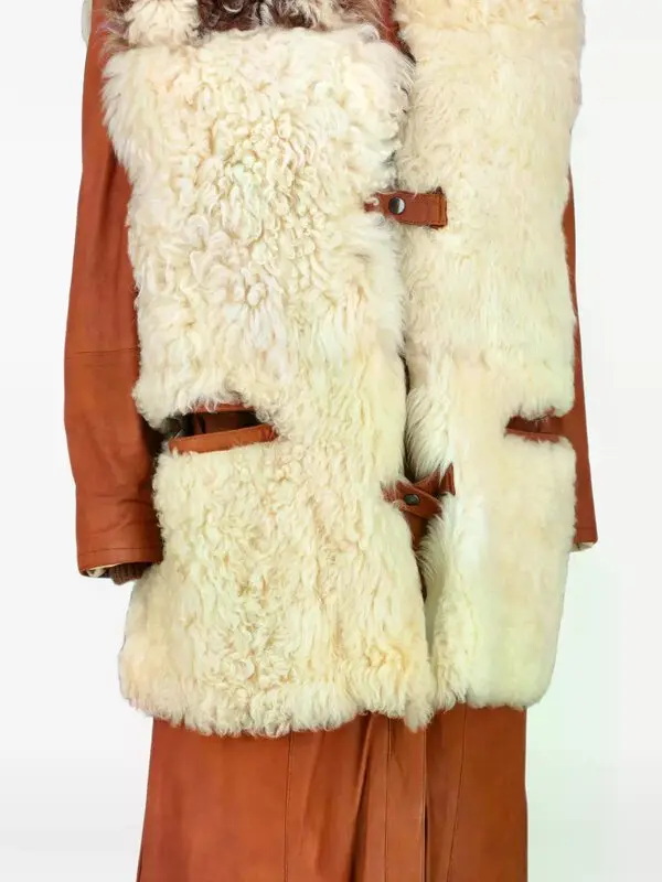 Vintage Two-piece Leather Coat