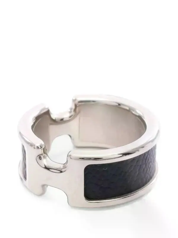 Hermès 2010s Olympe Pm Leather-detail Ring