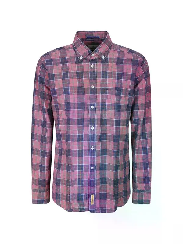 B.D.BAGGIES Bradford Checked Cotton Shirt