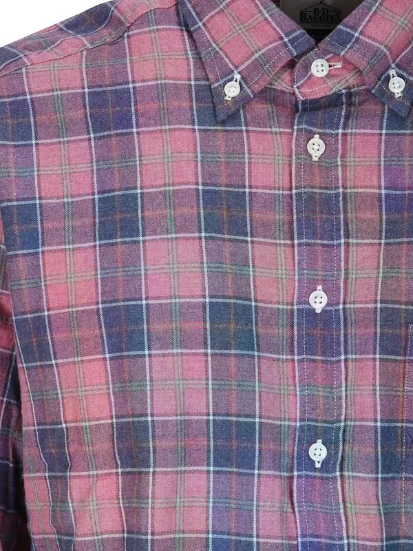 B.D.BAGGIES Bradford Checked Cotton Shirt
