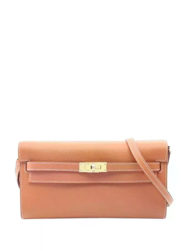 Hermès Kelly To Go Logo-detail Clutch Bag