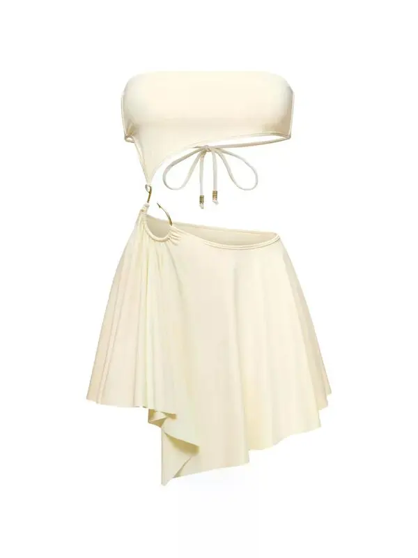 KOROBEYNIKOV Cut-out Hook-detail Mini Dress