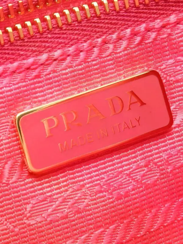 Prada 2020s Logo-plaque Handbag - Pink