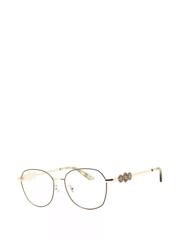 Guess Geometric-frame Glasses - Brown