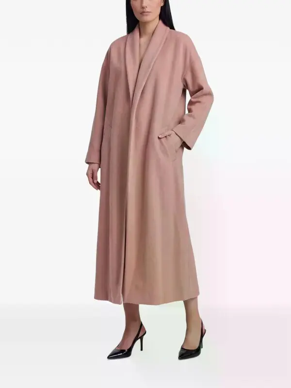 BYBLOS VINTAGE Shawl-lapel Oversized Coat