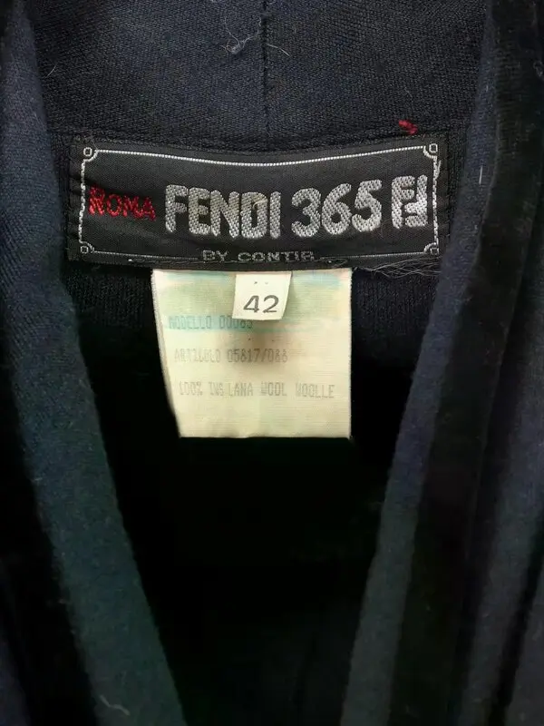 Fendi Double-breasted Shawl-lapel Coat