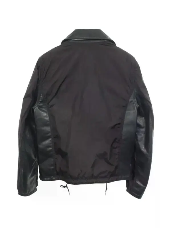 Moncler 2000s Massart Panelled Biker Jacket