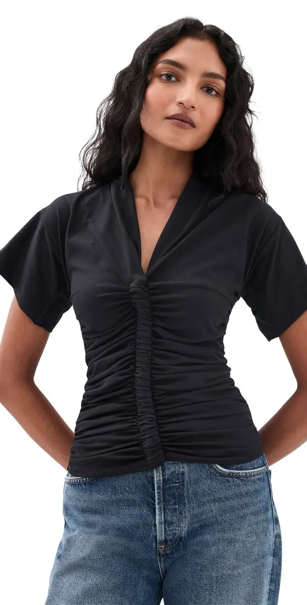 THE LINE BY K Penelope Twist Detail T-shirt