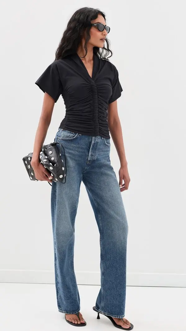 THE LINE BY K Penelope Twist Detail T-shirt