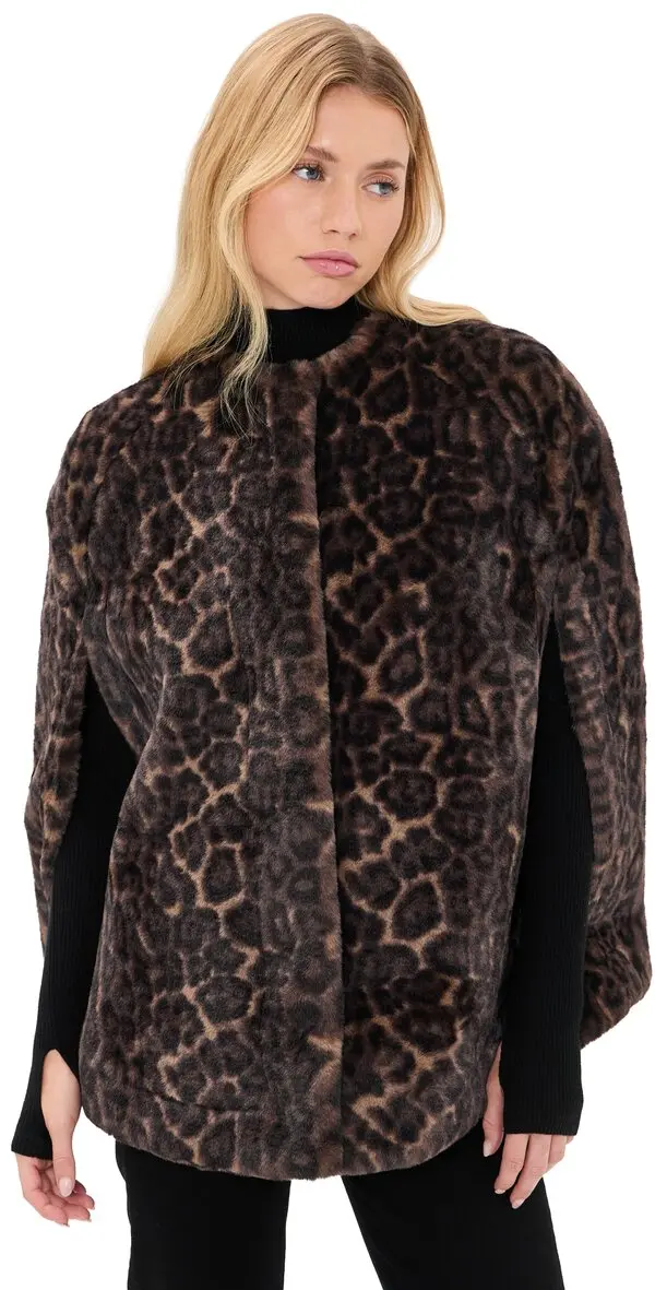 Apparis Sloane Leopard Cape