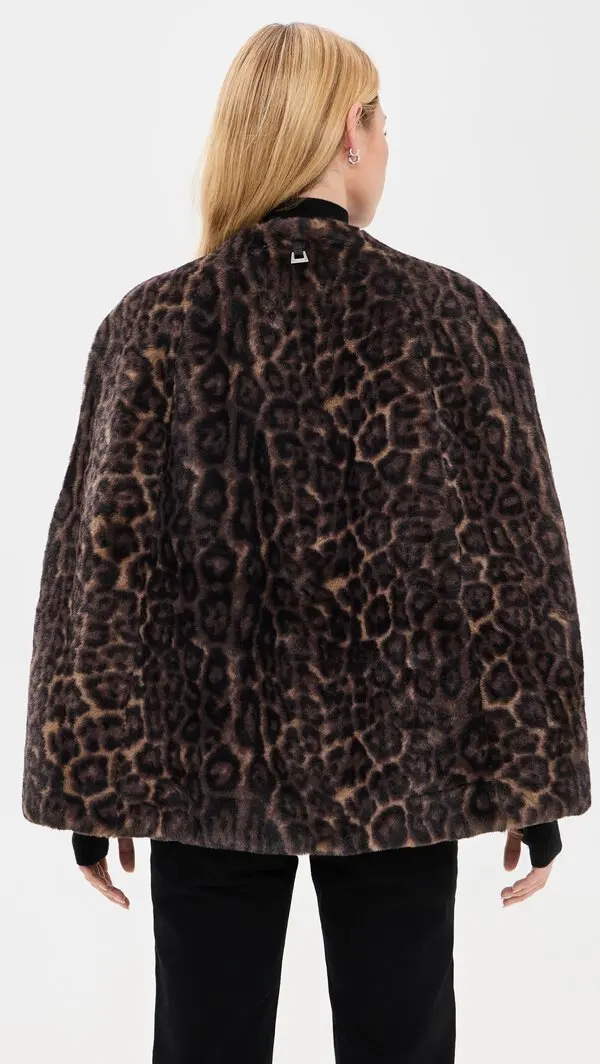 Apparis Sloane Leopard Cape