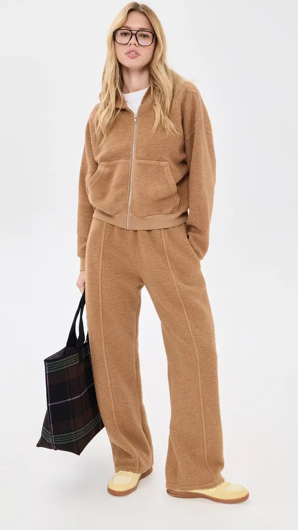 ASHER Rosie Reversed Zip-up Hoodie