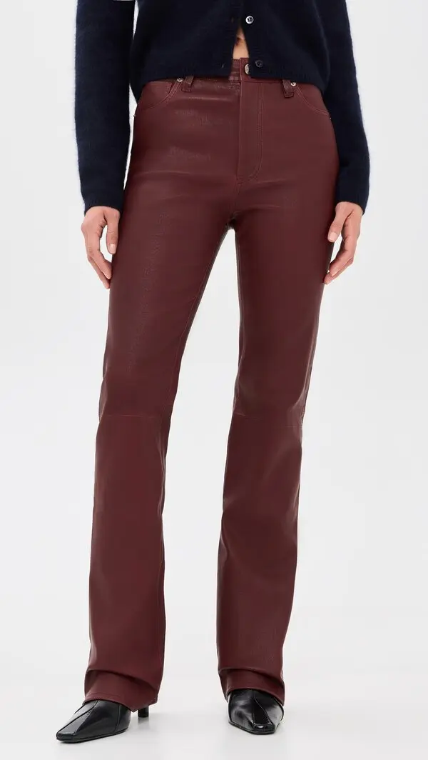 FRAME The Leather Reboot Pants