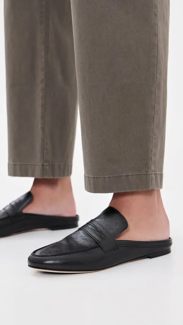 JAMIE HALLER Penny Loafer Mules