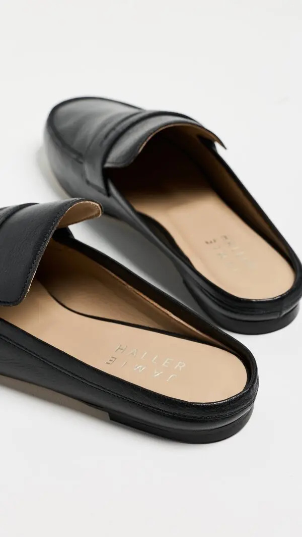 JAMIE HALLER Penny Loafer Mules