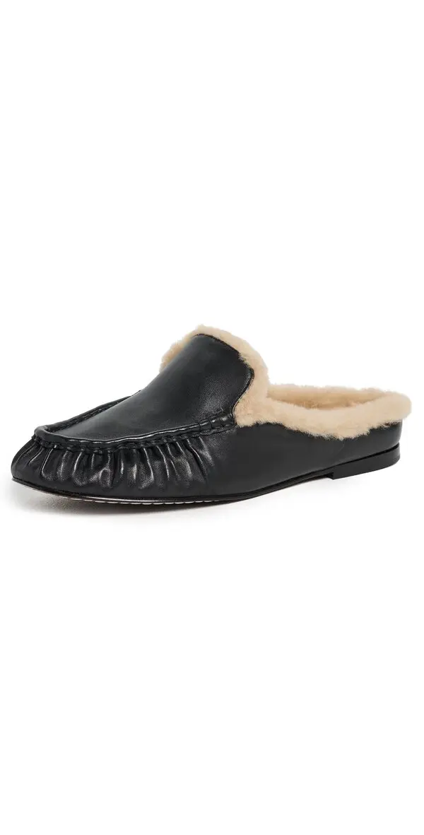 Vince Tevin Shearling Mules