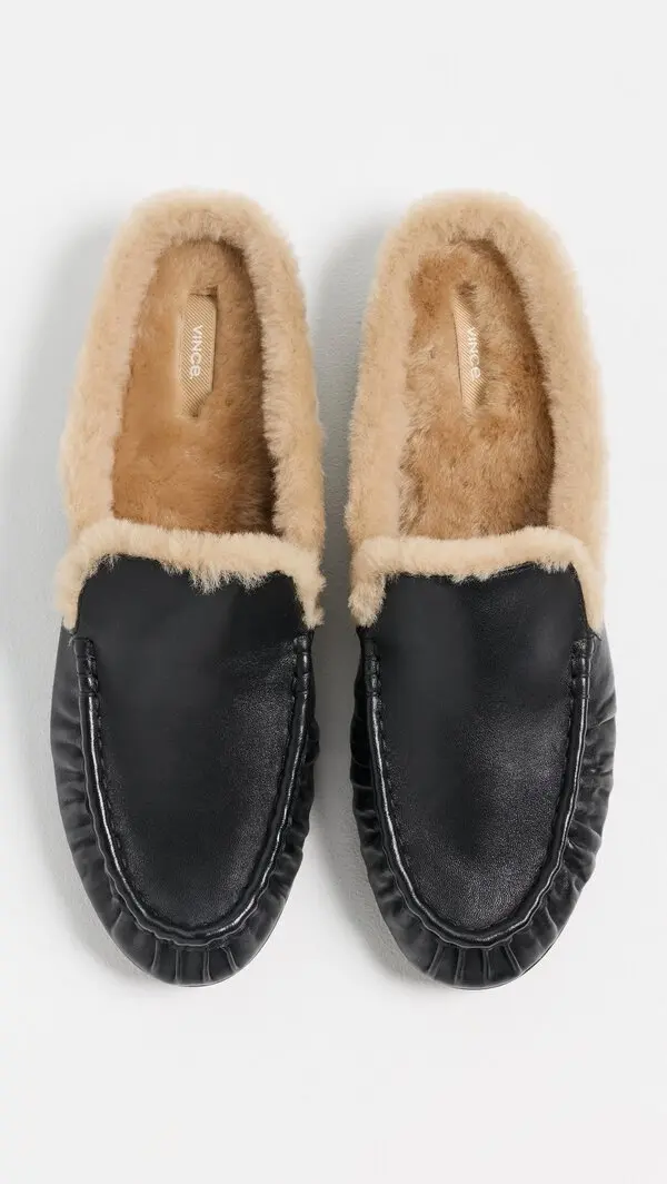 Vince Tevin Shearling Mules