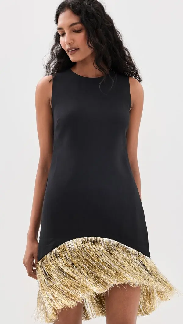SIMONMILLER Bowie Fringe Mini Dress