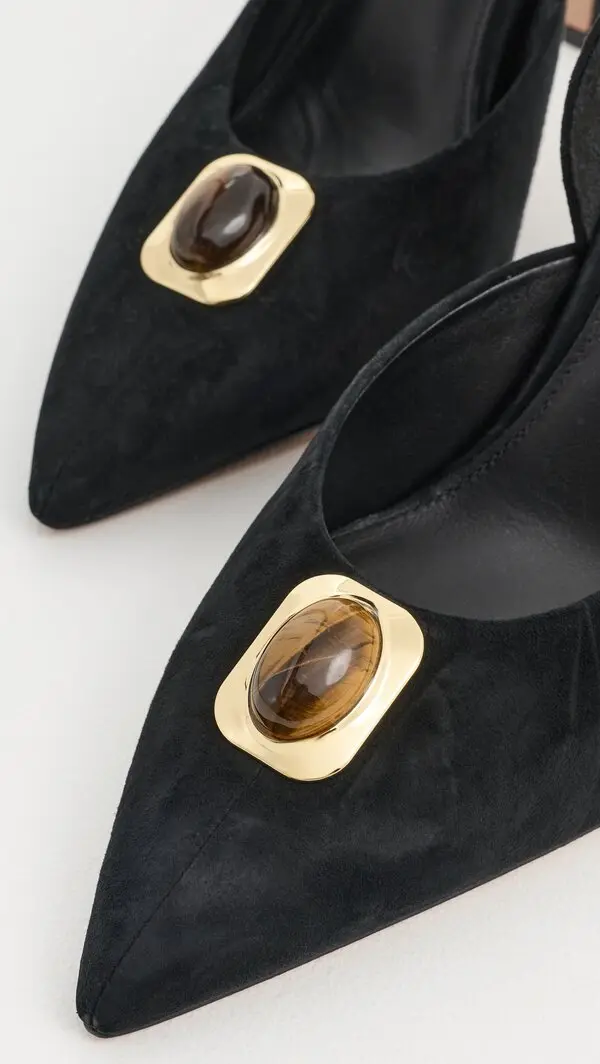 Veronica Beard Lorena Cabochon Pumps