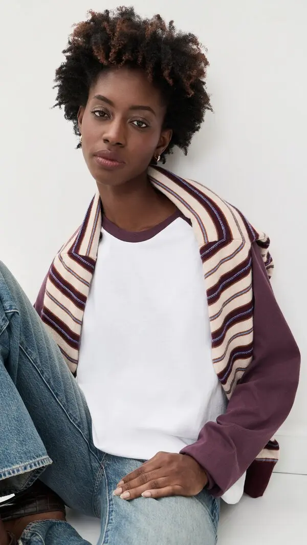 PERFECTWHITETEE Baseball Tee