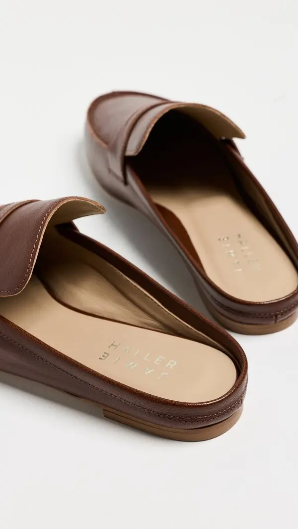 JAMIE HALLER Penny Loafer Mules