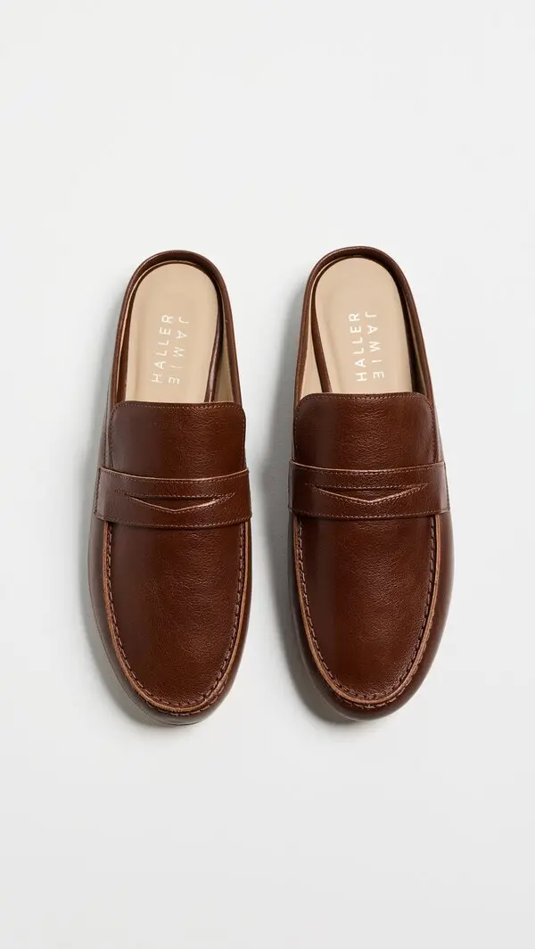 JAMIE HALLER Penny Loafer Mules