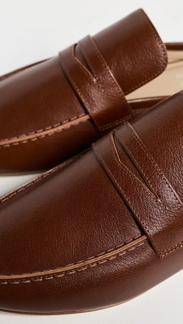 JAMIE HALLER Penny Loafer Mules