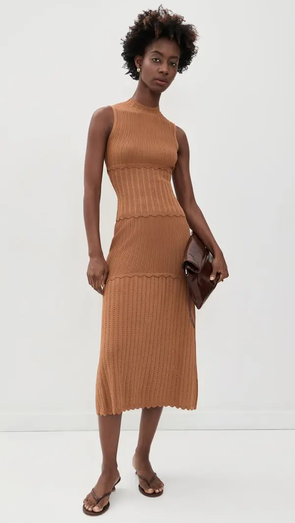 Solid & Striped The Amara Skirt - Camel
