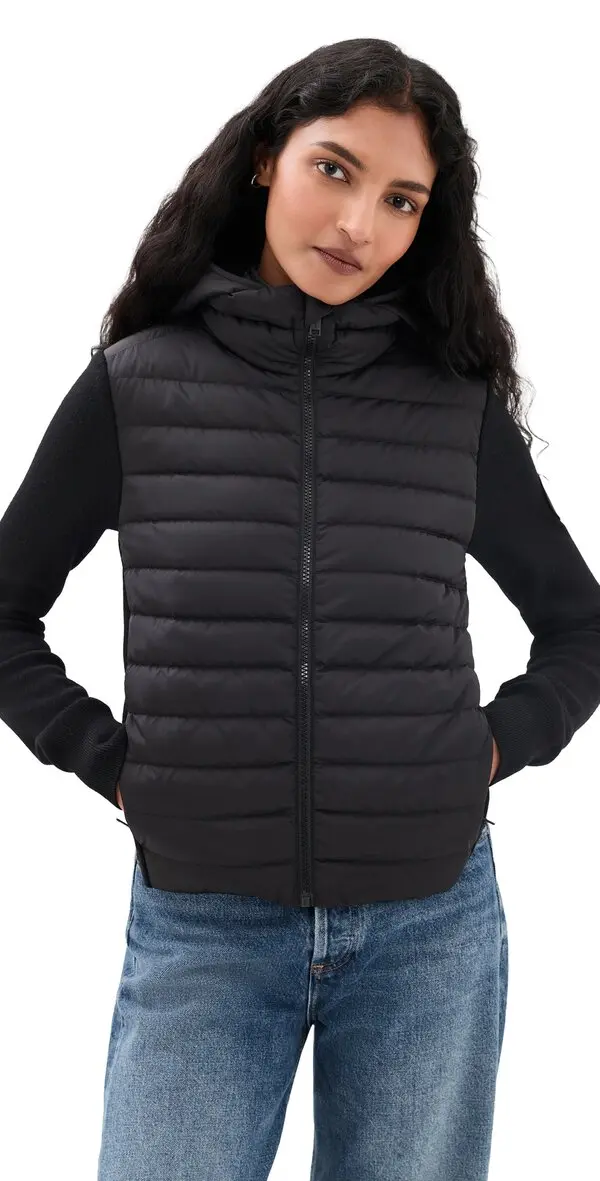 Canada Goose Hybridge Hayes Zip Hoodie - Black