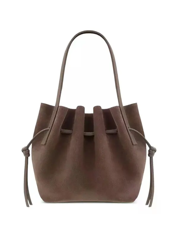 Yuzefi Mini Scallop Tote Bag - Brown