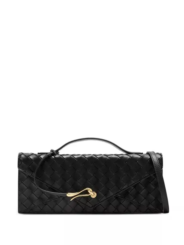 Jw Pei Celeste Woven Envelope Shoulder Bag - Black