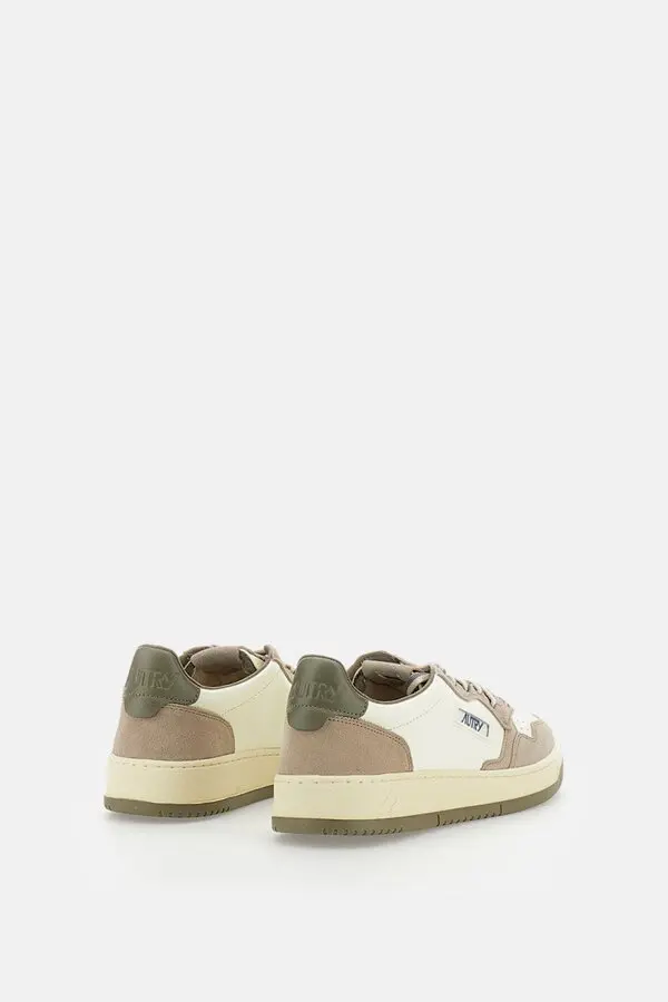 AUTRY Sneakers Medalist Low In Pelle E Suede