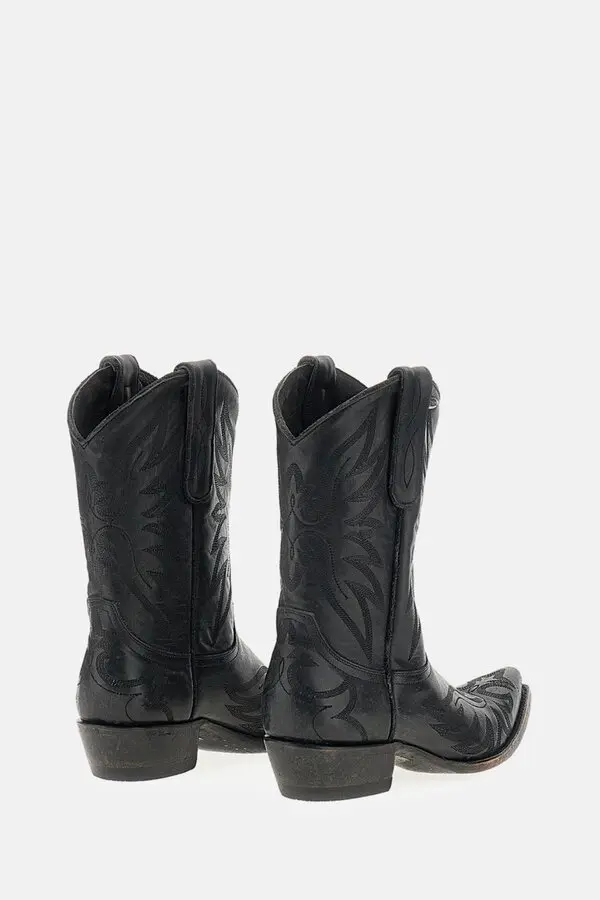 MEXICANA BOOTS Stivaletti Aguila Mex 10 Con Ricami