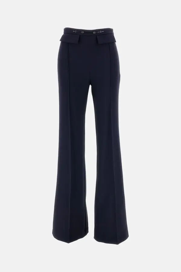 Elisabetta Franchi Pantalone In Crêpe Stretch