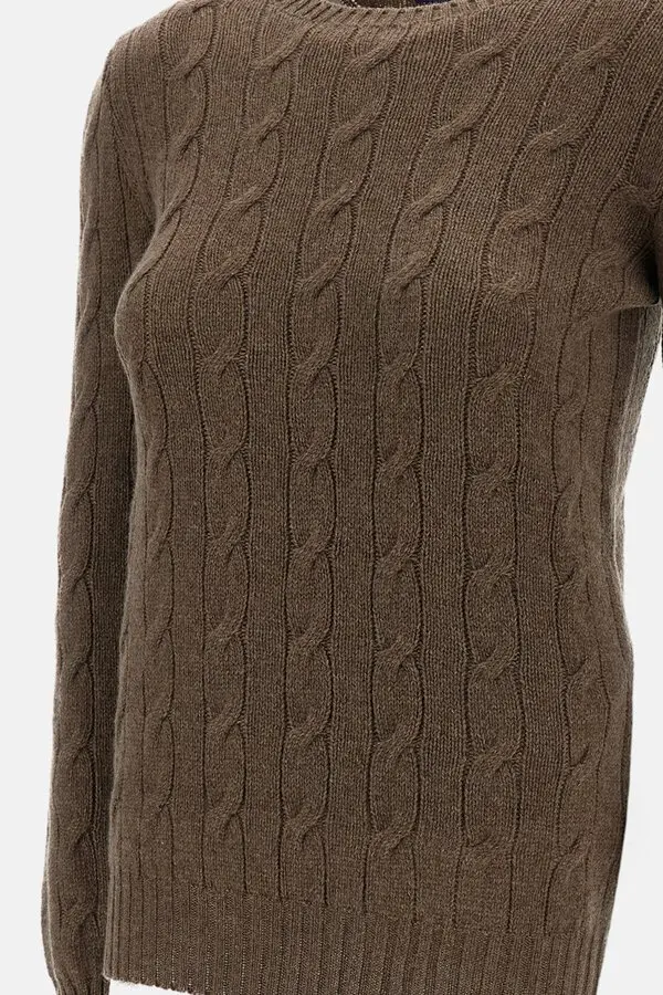 Ralph Lauren Maglione In Cashmere A Trecce