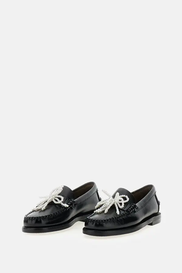 SEBAGO Mocassini Dan Pearls In Pelle - Black