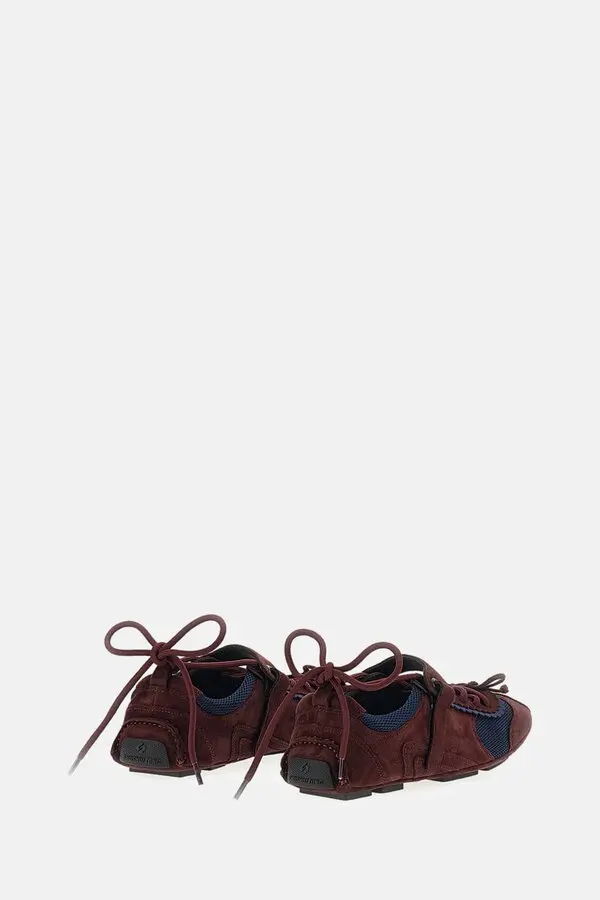 SHUSHU/TONG Ballerine In Pelle Con Fiocco - Multicolore