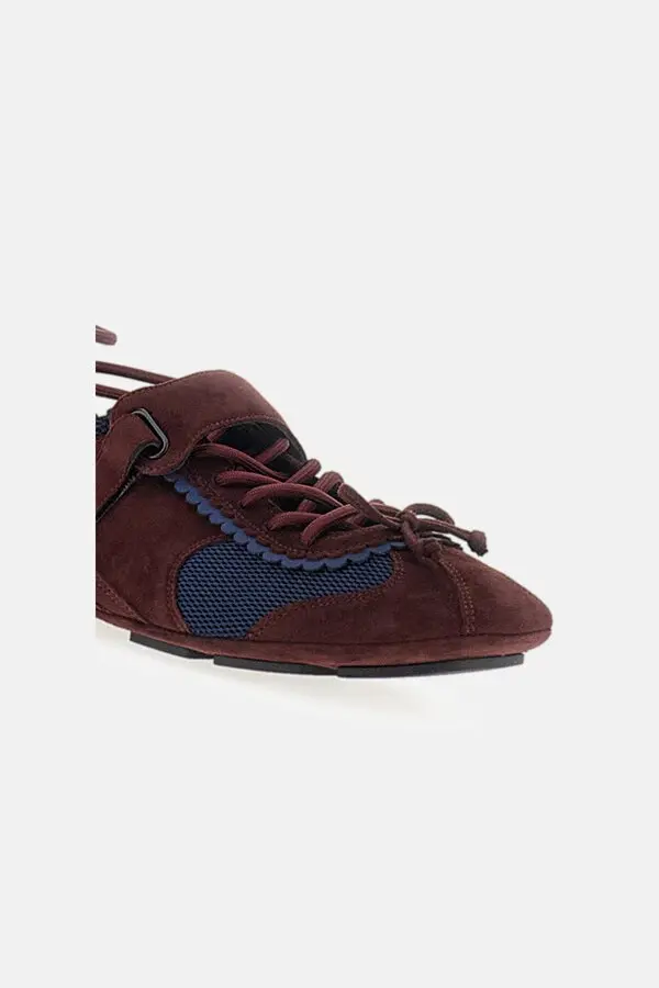 SHUSHU/TONG Ballerine In Pelle Con Fiocco - Multicolore