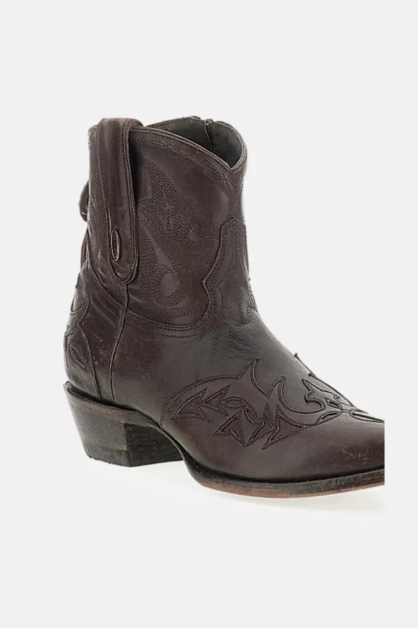 MEXICANA BOOTS Stivaletti Stitched 7 Plus Con Ricami