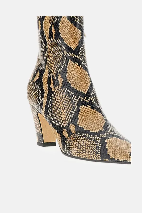 AeydĒ Stivaletti Maris In Pelle Snake - Multicolor